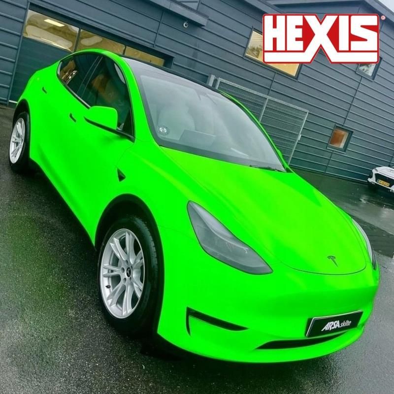 Hexis Folia Fluorescent Green Gloss 152Cm Hx20612B - opinie i ceny na ...