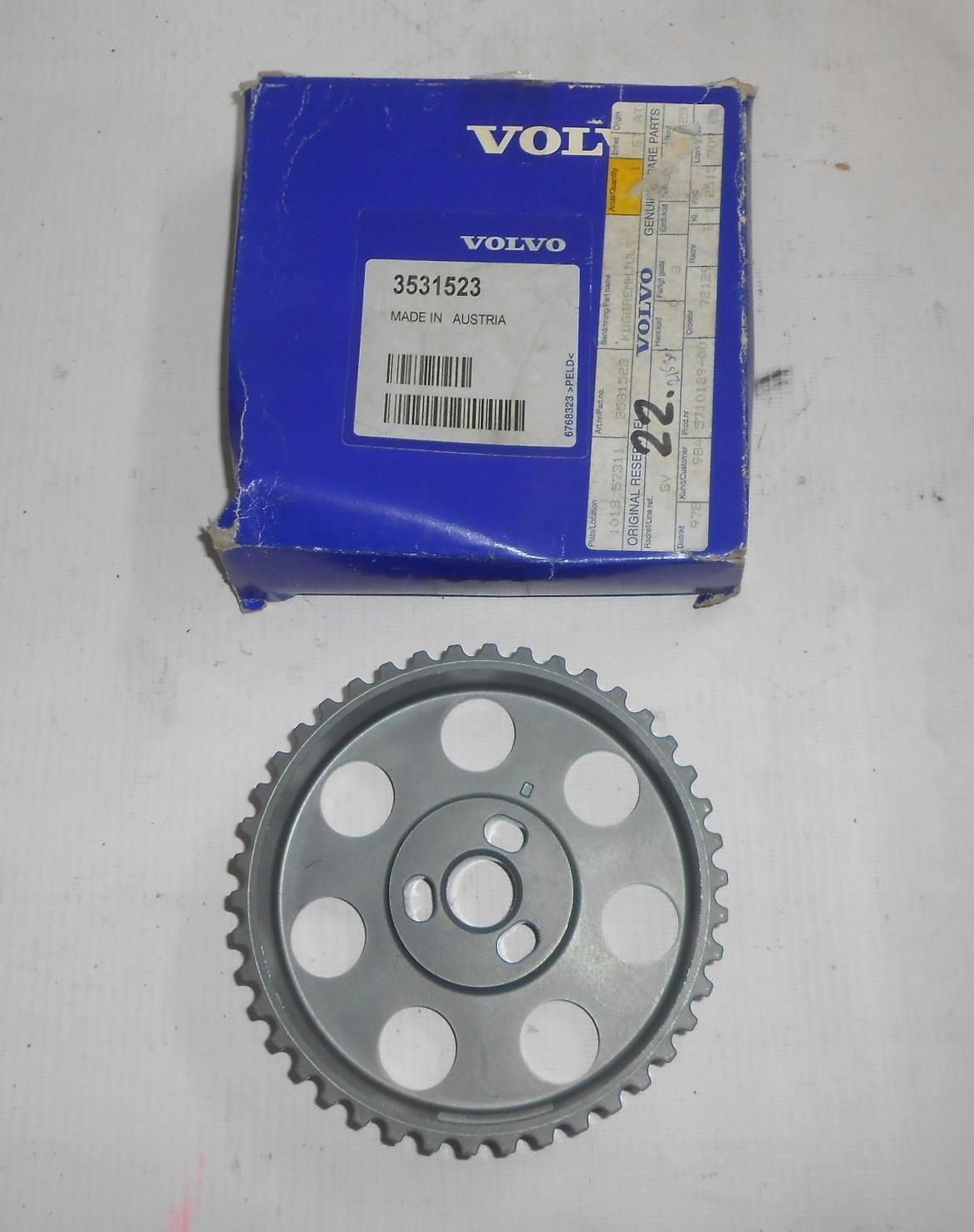 Mechanizm rozrządu Volvo Oe S60 S70 V70 S80 S40 Koło Wałka Rozrządu ...