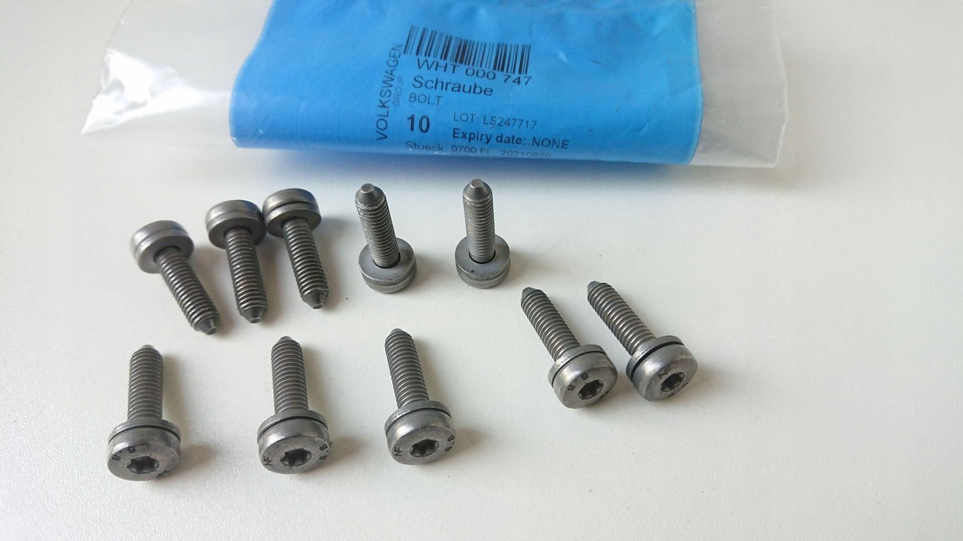 Volkswagen Oe Śruby Miski Olejowej Skrzyni AT Wht000747 10Szt Wht000747 ...