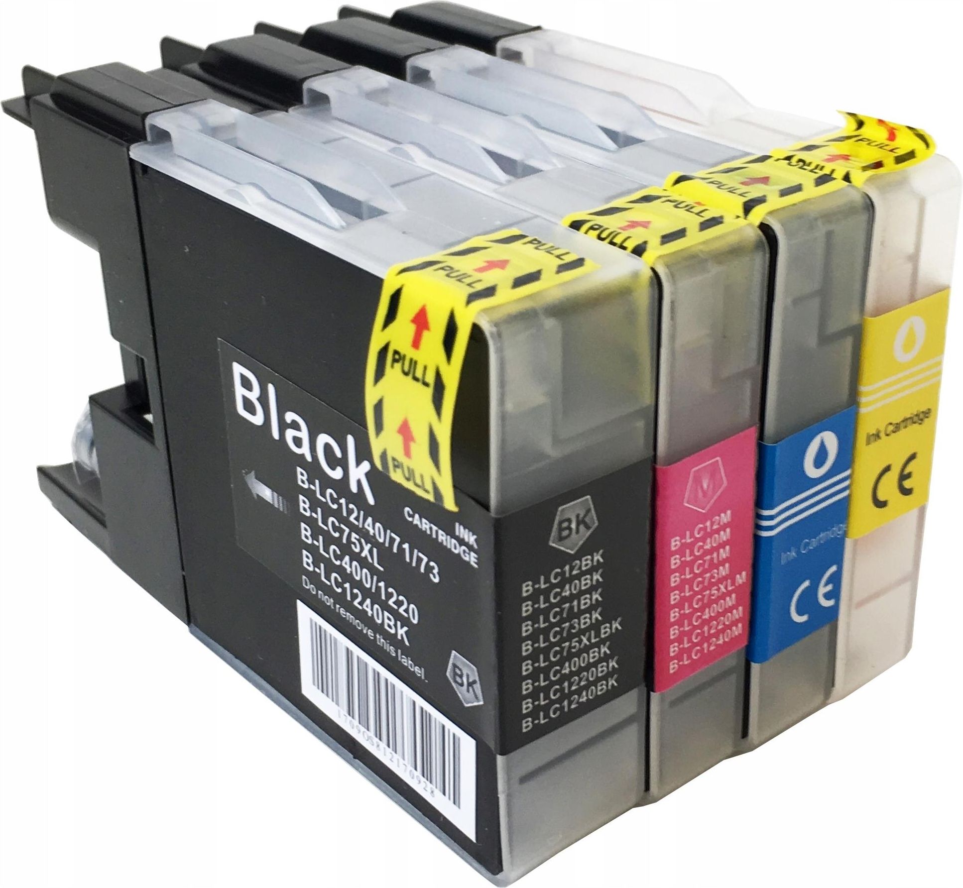 Tusz S-PRINTER 4XTUSZ DO BROTHER LC1240 MFC J6510DW J6710DW J6910 do ...