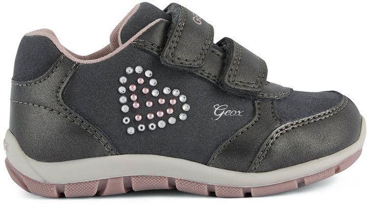 Geox sneakersy dziecięce kolor szary - Ceny i opinie - Ceneo.pl