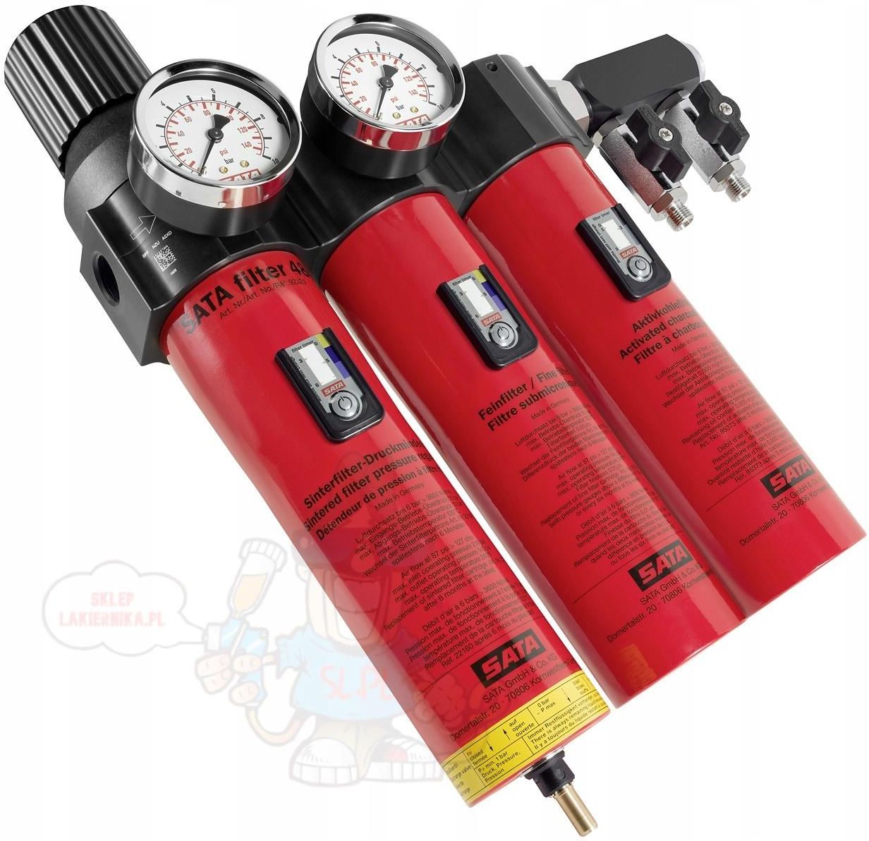 Sata Filtr Powietrza 484 Potrójny Regulator 92320 - opinie i ceny na ...