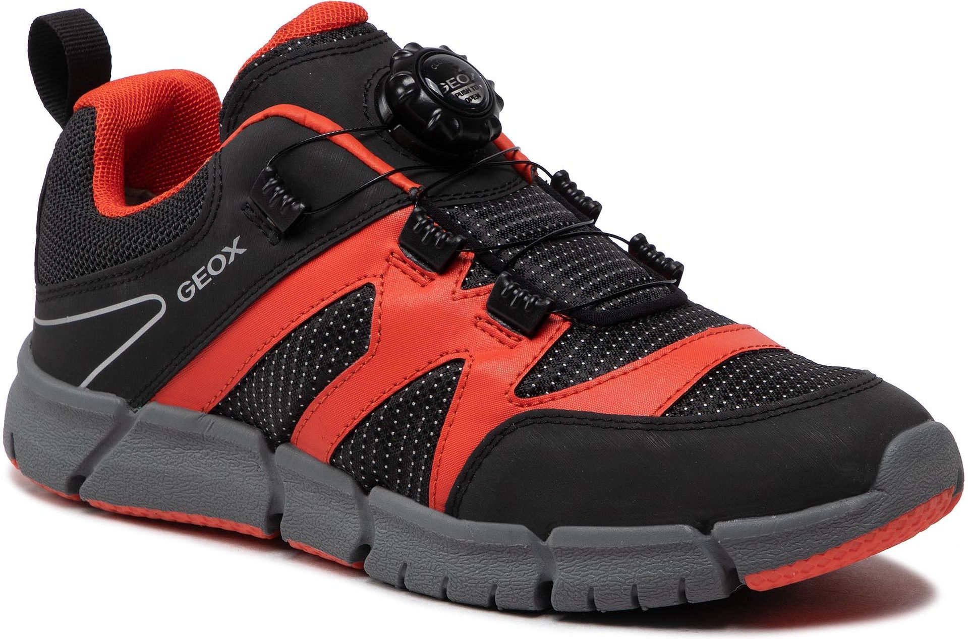 Sneakersy GEOX - J Flexyper B. D J259BD 0FU50 C0038 D Black/Orange - Ceny i opinie - Ceneo.pl