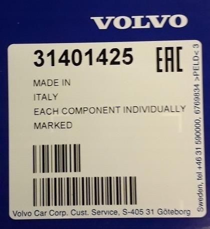Volvo Oe Zestaw Pasek Plus Napinacz Oryginalny 31401425 - Opinie i ceny ...