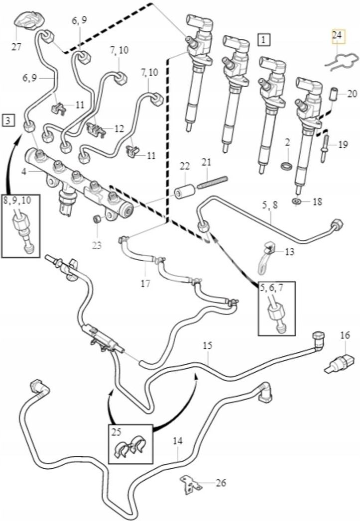 Volvo Oe S40 V50 Zawleczka Przewod Paliwowy Przelew 2 30756066 - Opinie ...