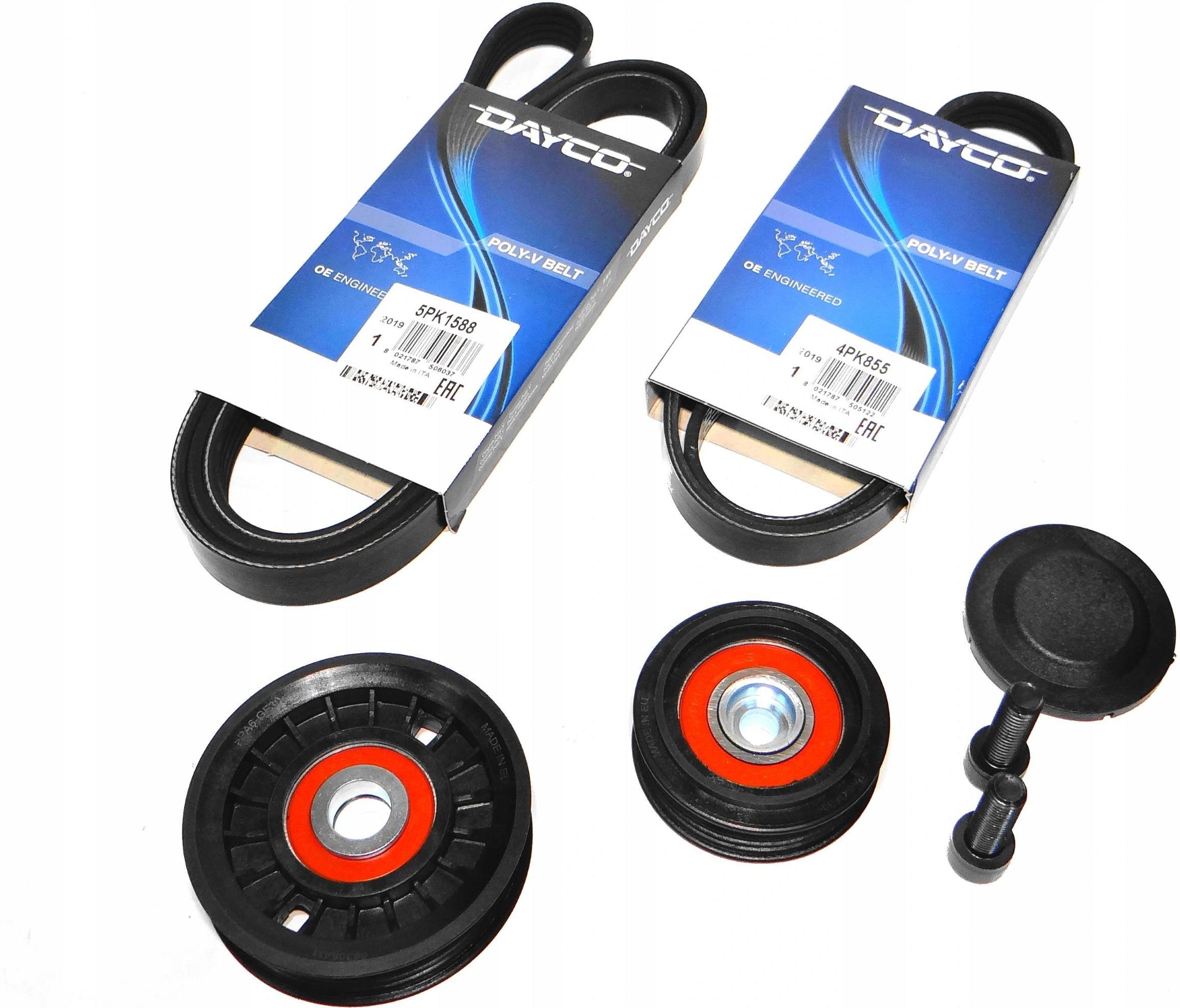 Dayco Pasek Paski Rolka Napinacza Audi A6 C5 1 9Tdi 110K 5Pk1588 4Pk855 ...