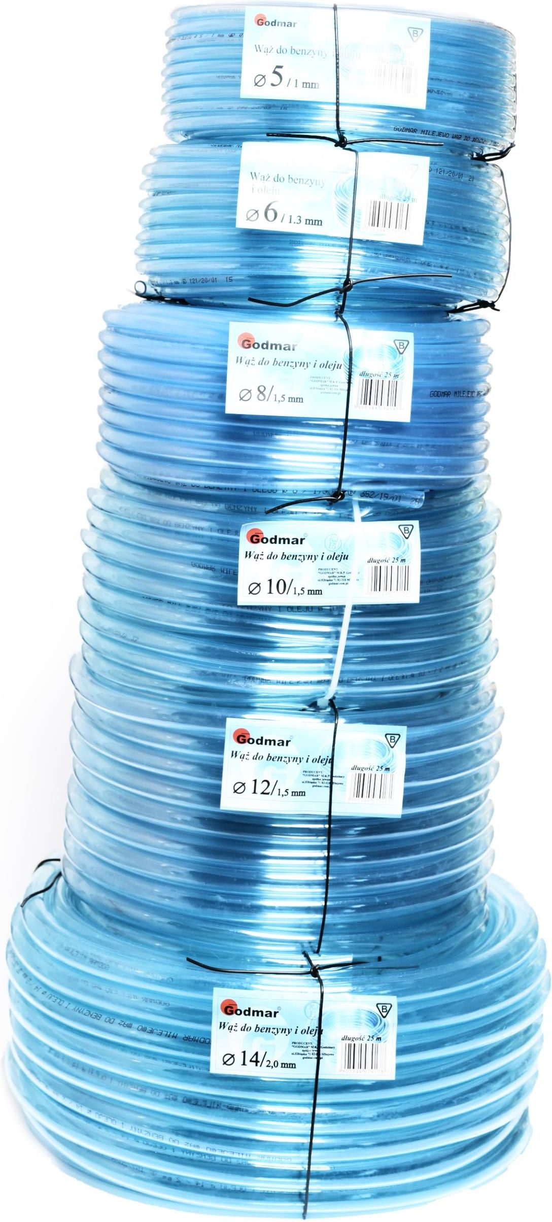 Pph Sobimax Przewód Wąż Do Paliwa Paliwowy Igielit Fi 12 5M Igi12 5 ...