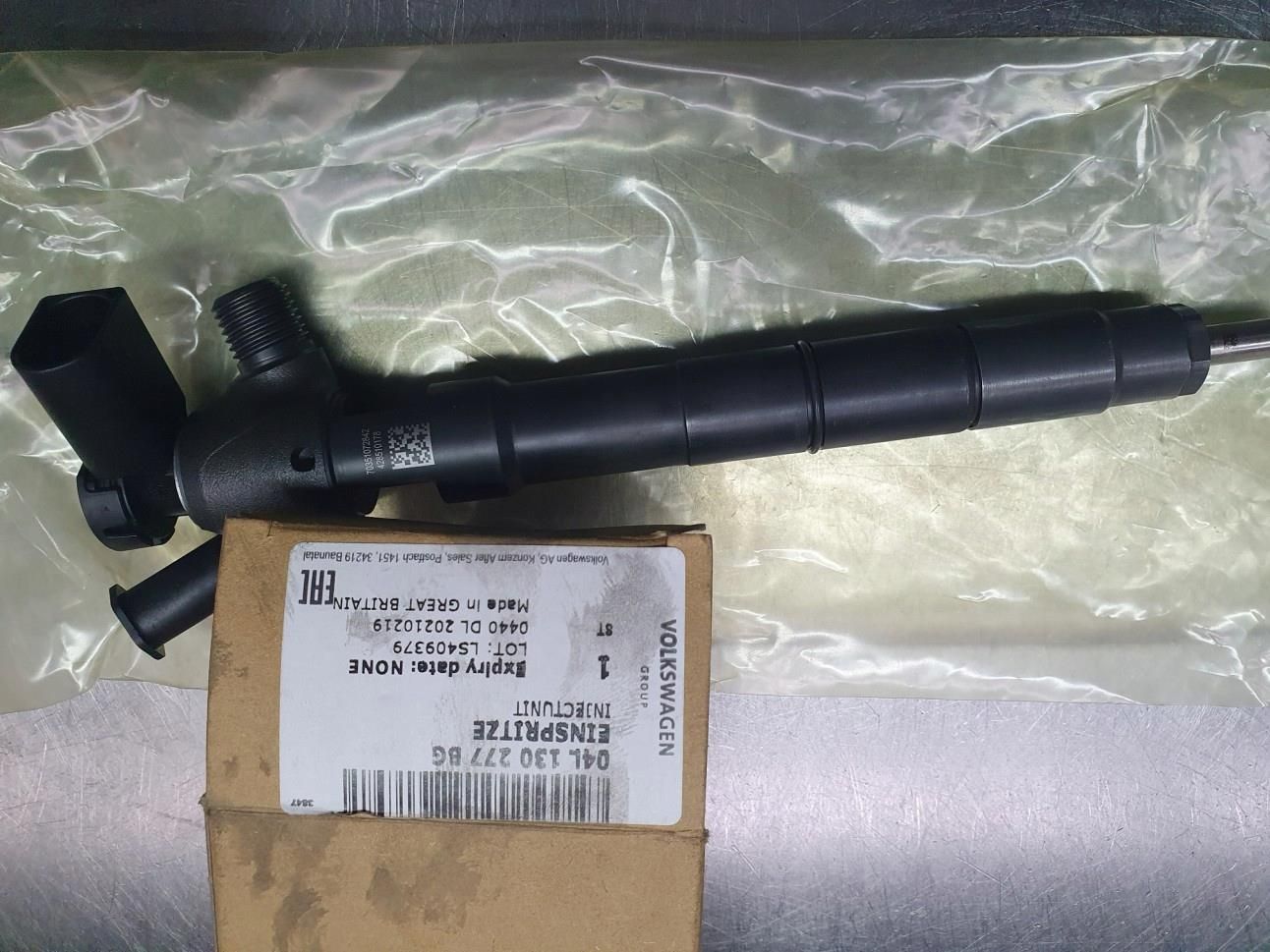 Volkswagen Oe Wtrysk Wtryskiwacz T6 2.0 Tdi 04L130277Bg 28654963 ...