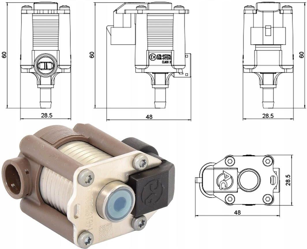Część do układu paliwowego silnika Stag Ac W03 Wtryskiwacze 3Szt Plus ...