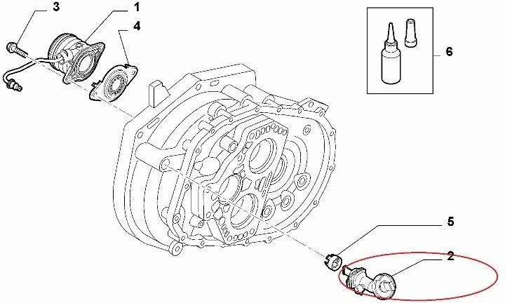 Fiat Oe Złączka Przewodu Wysprzęglika Alfa Romeo Giulietta 55235782 ...