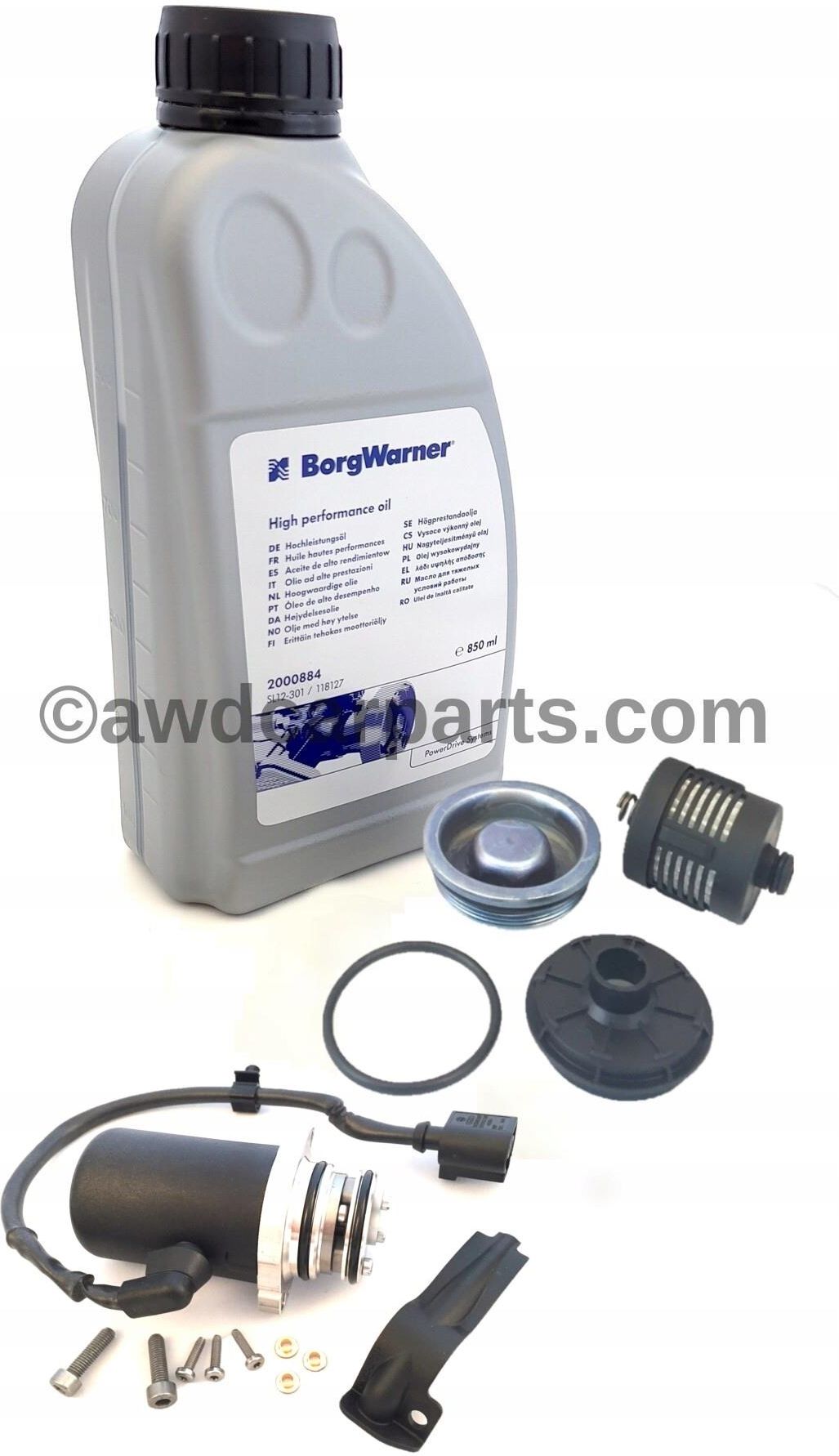 Borgwarner Pompa Filtr Olej Haldex 02W598549A Vw Transp 118622 120456 ...