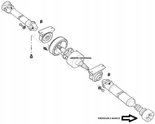 Euro Driveshafts Przegub Wału Land Rover Freelander I 20Zębów Tvb000090 ...