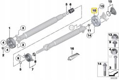 Półoś Bmw Oe F22 F23 F30 Łącznik Elastyczny Wału Napędowego 26117610372 ...