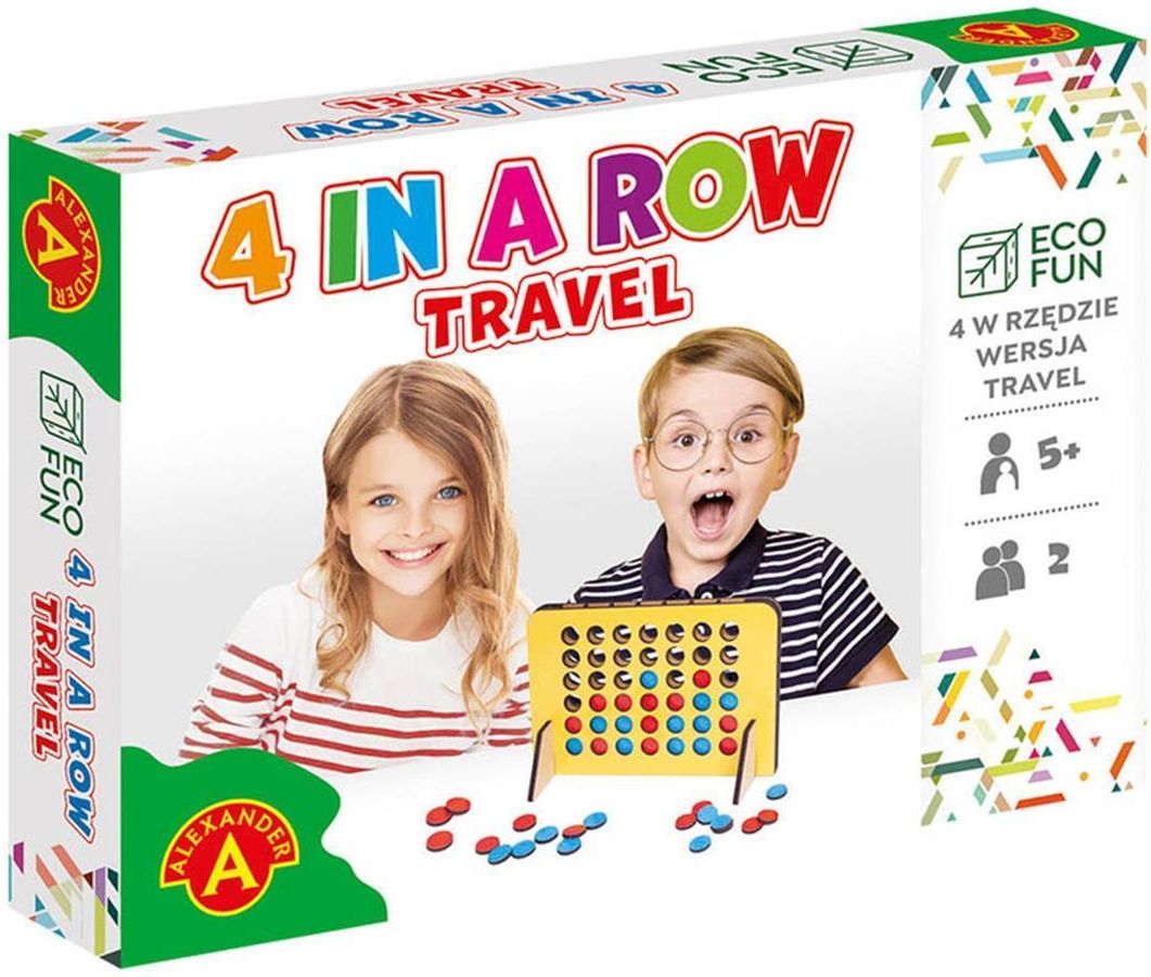 Alexander Eco Fun 4 w Rzędzie Travel 2706 - Gra dla dziecka - Ceny i ...