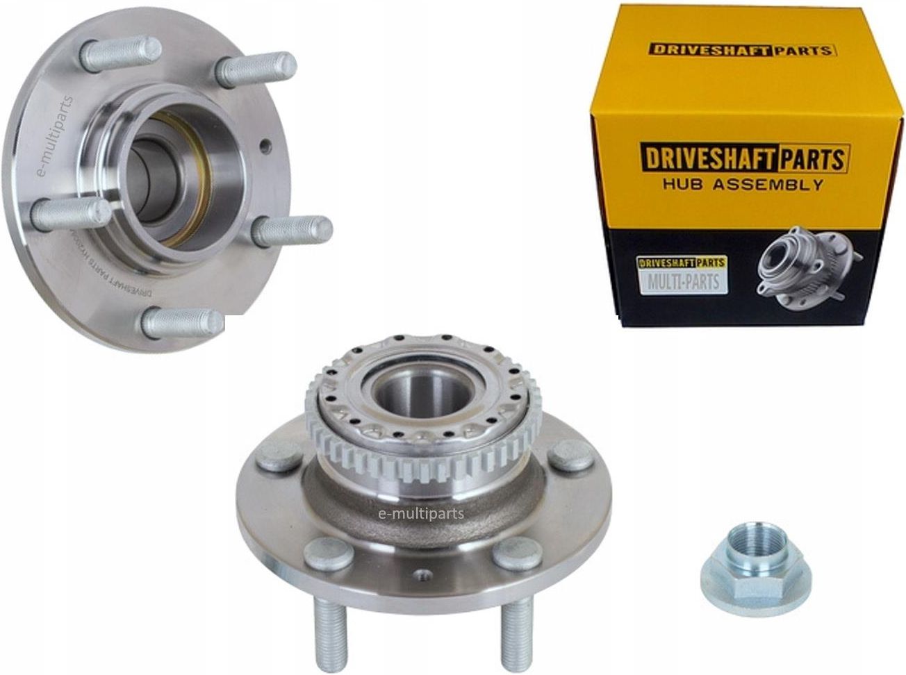 Euro Driveshafts Piasta Koła Hyundai Coupe 2001 2008 Łożysko Tył Hq ...