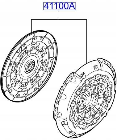 Sprzęgło Hyundai Oe Sprzęgło Kompletne Ix35 2013 15 4120024420 - Opinie ...
