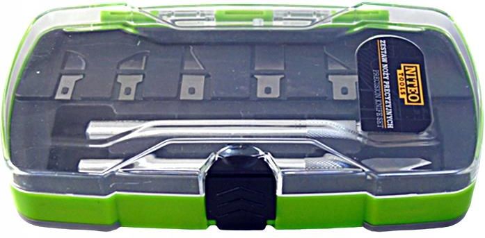 Noże do elektronarzędzi Niteo Tools Zestaw Noży Precyzyjnych 10 Ele ...