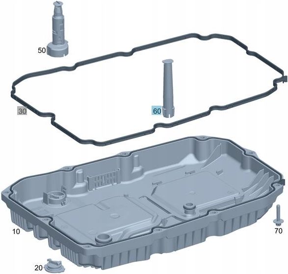 Mercedes Benz Oe Oryginalna Rurka Olejowa Skrzyni Aut 725 A7252716100 ...