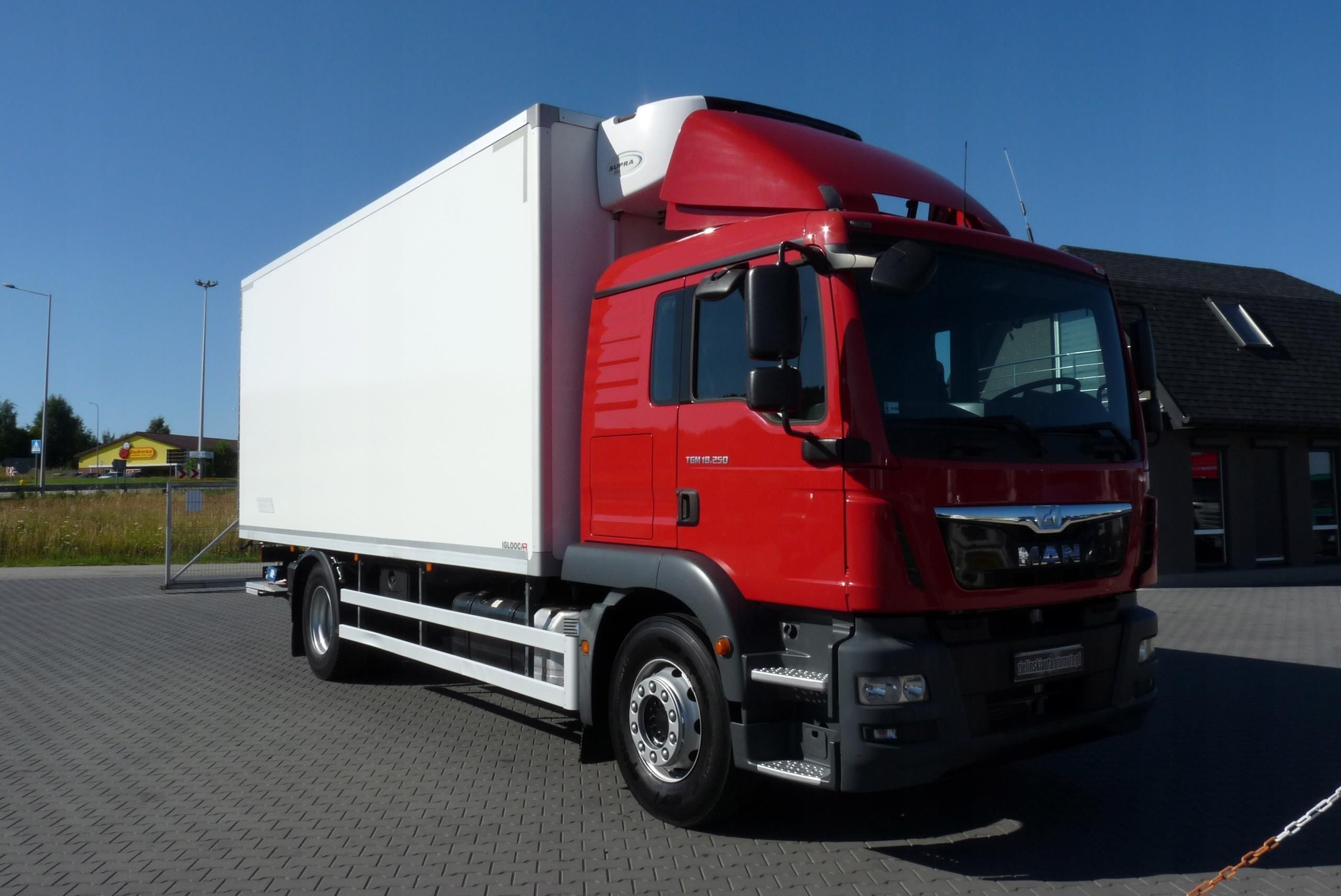 MAN TGM 18.250 CHŁODNIA + WINDA / EURO 6 / AUTOMAT - Opinie i ceny na Ceneo.pl