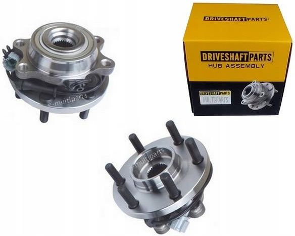 Euro Driveshafts Piasta Koła Nissan Navara D40 2005 Łożysko Przód ...