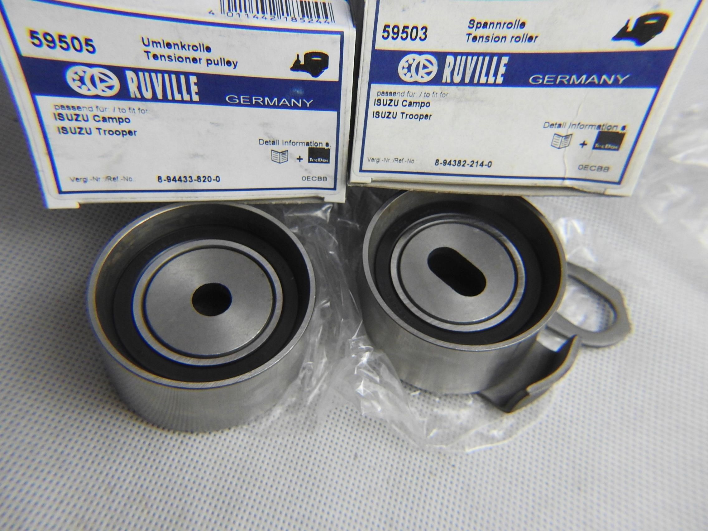 Ruville 2X Rolka Rozrządu Isuzu Campo Trooper Frontera A 59505 59503 ...