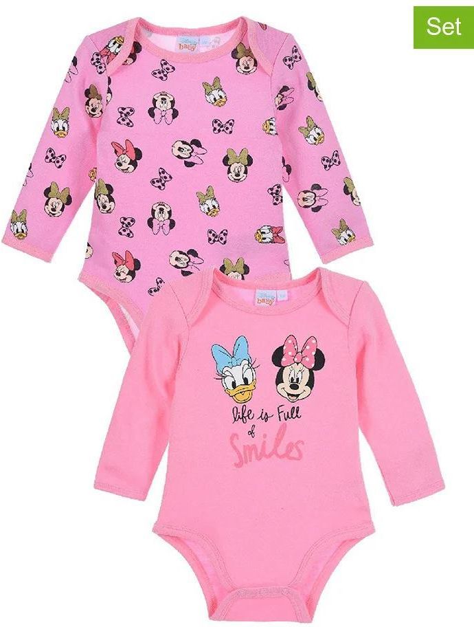 Disney Minnie Mouse Body (2 szt.) w kolorze różowym - Ceny i opinie ...