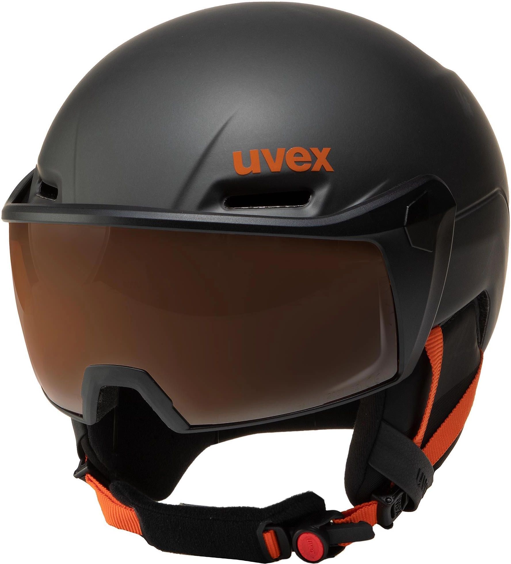 Uvex Hlmt 700 Visor 5662376003 Dark Slate Orange Mat Fall Winter 19/20 ...