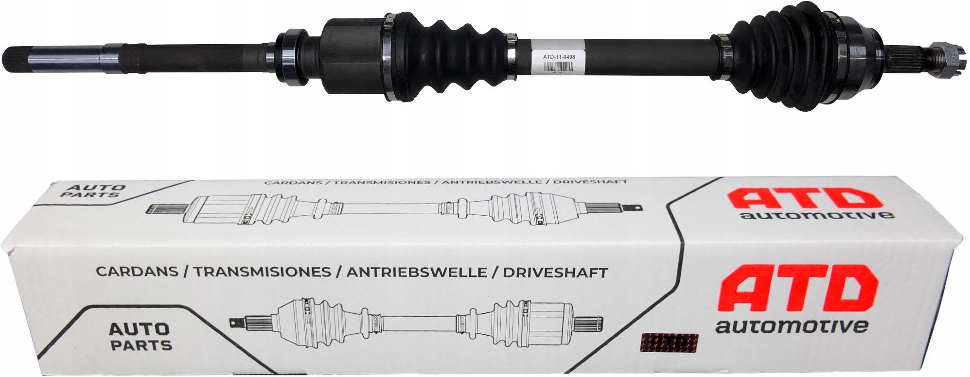 Półoś Atd Automotive Półoś Prawa Citroen C3 Picasso 1.4 Vti Manual 11 ...