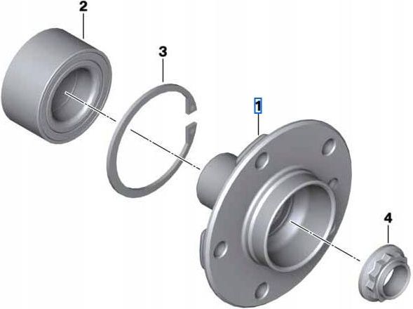 Bmw Oe Piasta Z Kołnieżem Seria 4 Aso 33416867265 - Opinie i ceny na ...