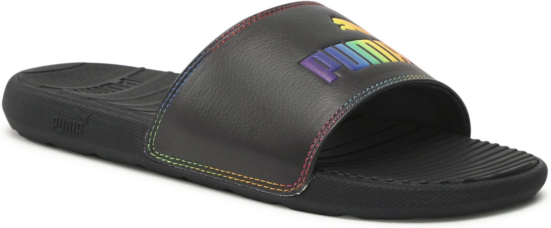 Puma Cool Cat Rainbow Hues 384123 01 Black Violet Royal Green - Ceny i ...