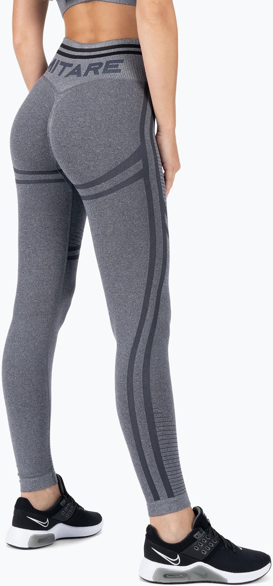 Mitare Legginsy Damskie Slim Push Up Ciemnoszare K078 5903938585500 ...