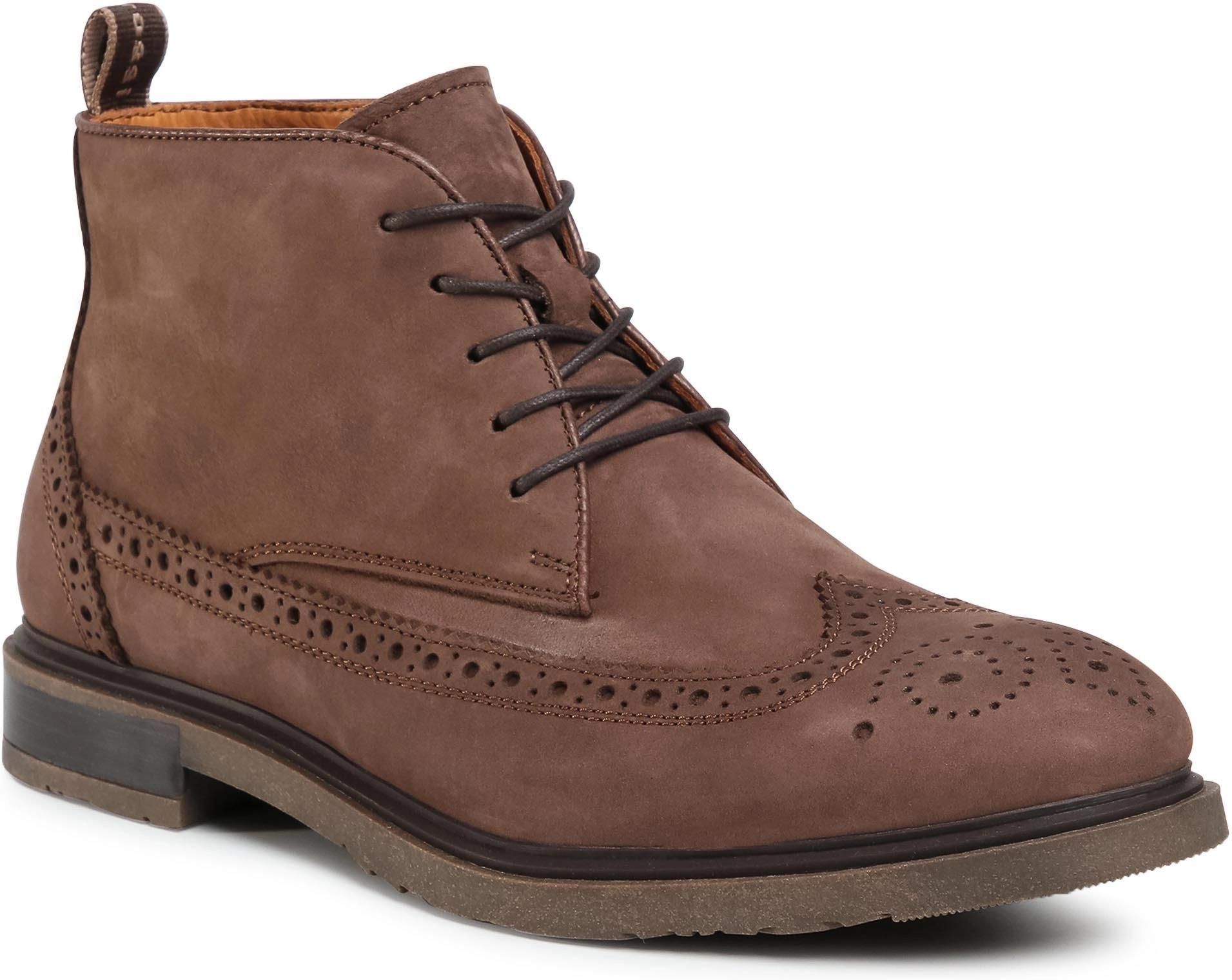 Trzewiki GINO ROSSI - MI07-A966-A795-05 Brązowy Ciemny - Ceny i opinie ...