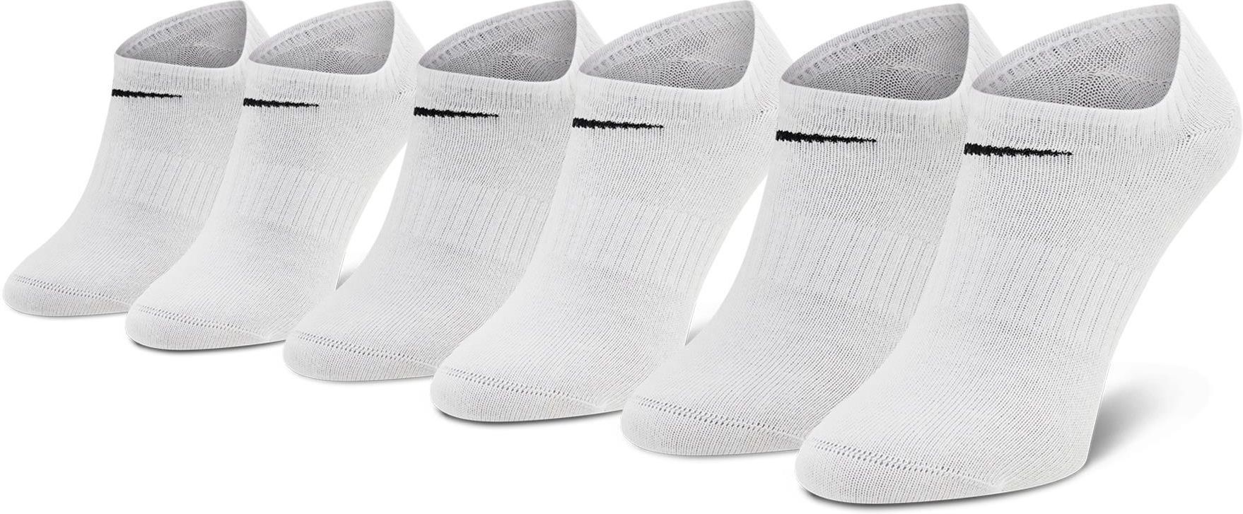Zestaw 3 par stopek męskich NIKE - SX7678 100 Biały - Ceny i opinie ...