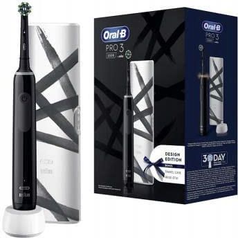 Szczoteczka elektryczna Oral-B Pro 3 3500 Black Edition + Etui - Opinie i ceny na Ceneo.pl