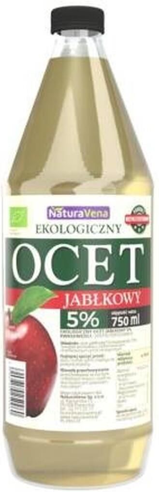 Ekologiczny Ocet Jabłkowy 5% 750ml - Naturavena - Ceny i opinie - Ceneo.pl