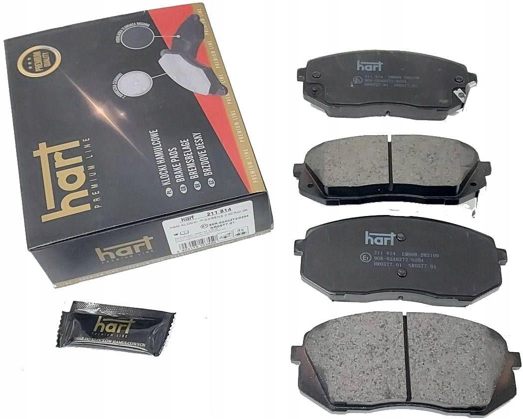 Klocki hamulcowe Hart Kia Sportage Hyundai Ix35 Tucson Kona Klocki Przód Hr0577 01 211814 ...