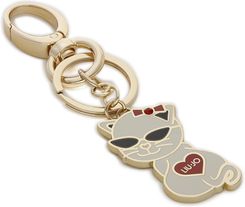 Liu Jo Brelok Key Ring Kat Af2055 A0001 Off White 01065 - Gadżety ...