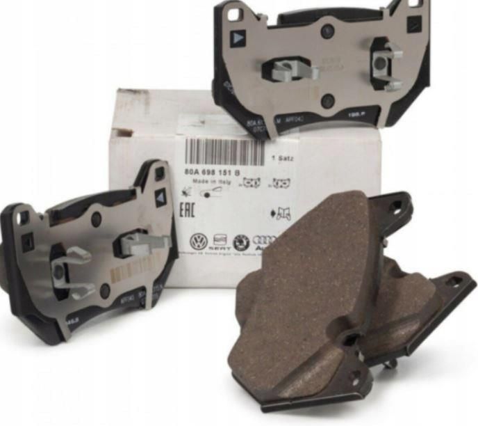 Klocki hamulcowe Audi Oe New Zestaw Klocków Hamulcowych 80A698151B 80A ...