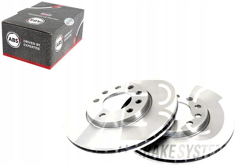 Tarcza hamulcowa A B S Komplet Tarcz Hamulcowych 569060 569066 Abs16953 ...