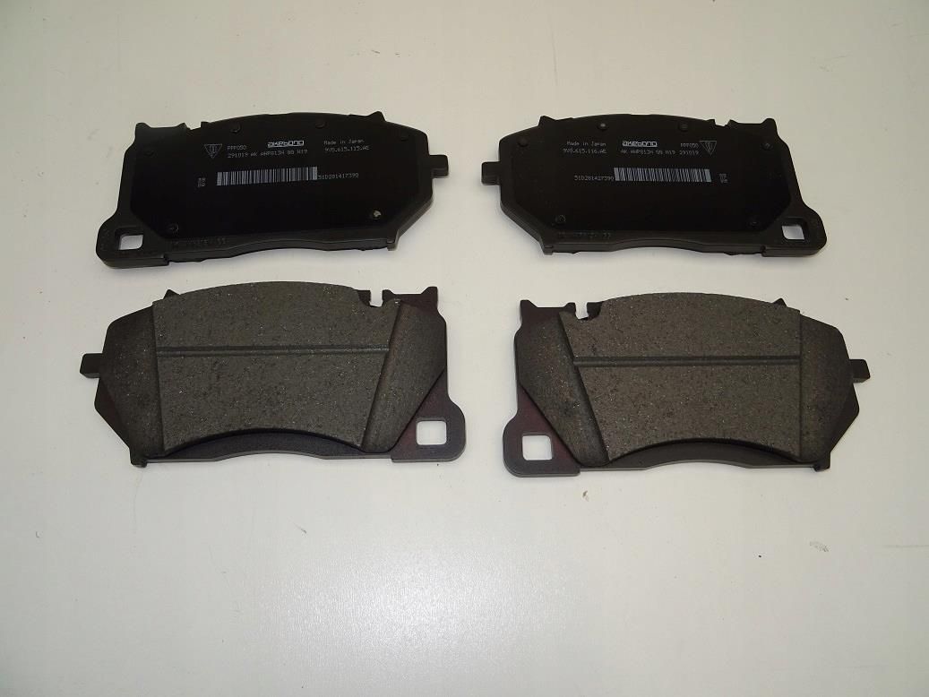 Klocki hamulcowe Akebono Klocki Hamulcowa 9Y0615116Ae Porsche Cayenne ...