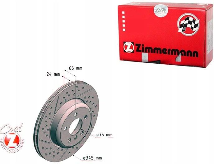 Zimmermann Komplet Tarcz Hamulcowych 34206797600 1 Zim150 2920 20 Rs2 ...