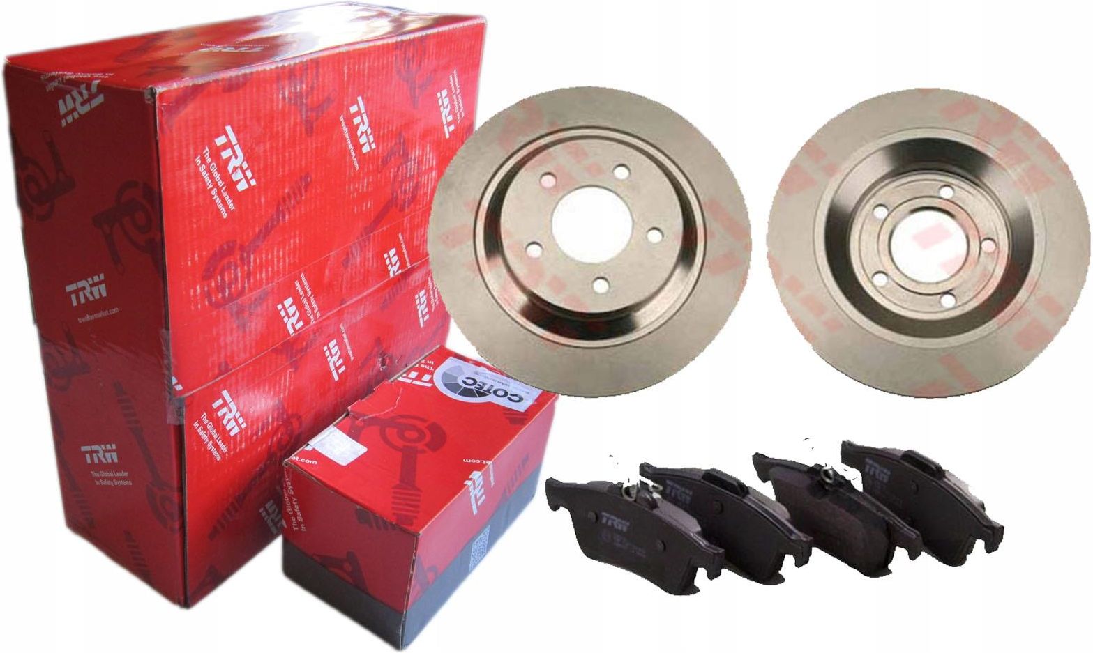 Klocki hamulcowe Trw Tarcze Klocki Tył Peugeot 508 Sw Gdb1621 Df6134 ...