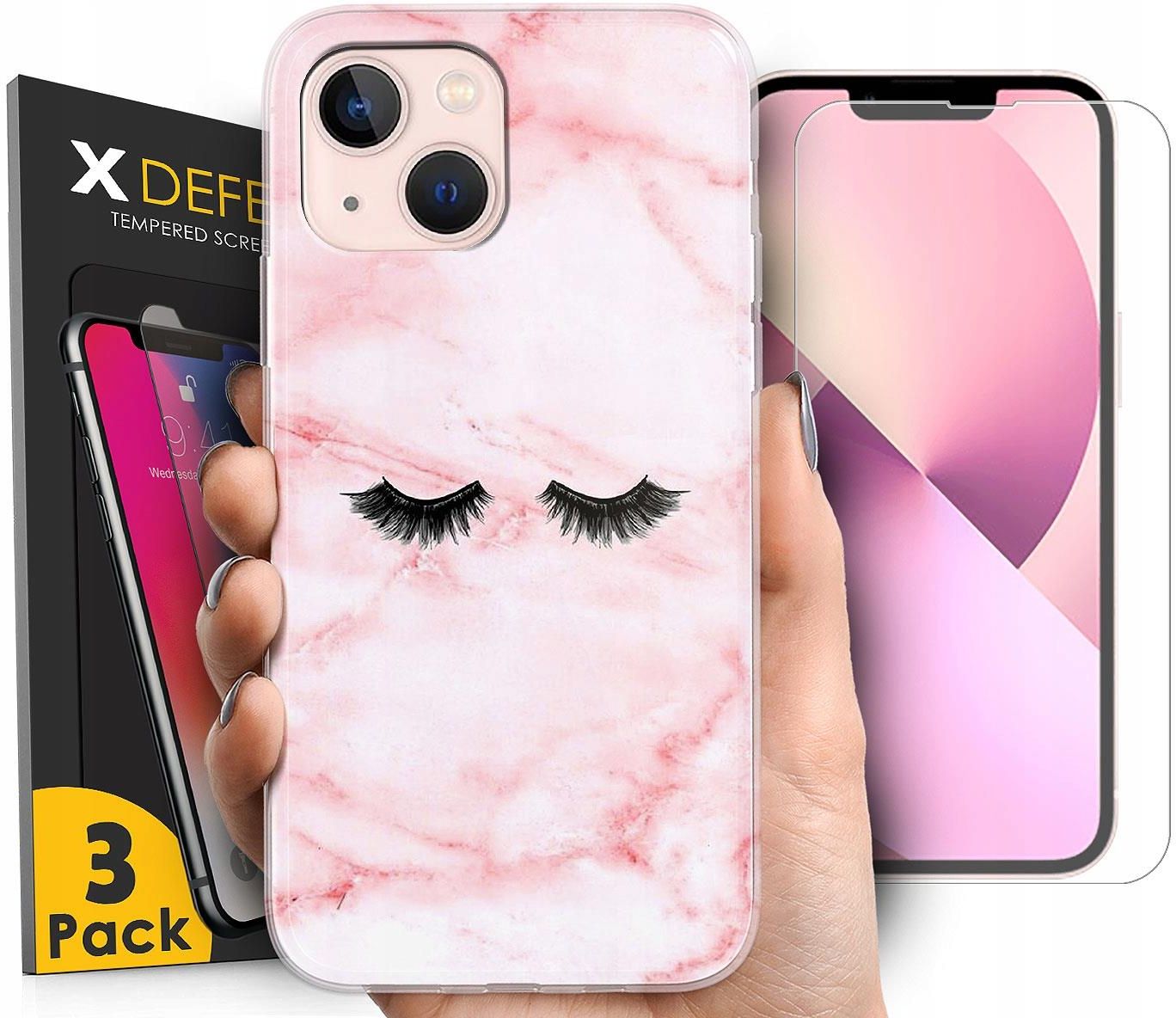 Premium Etui Do Apple Iphone 13 Wzory + Szkło 3SZT (75340125-3d26-4781 ...