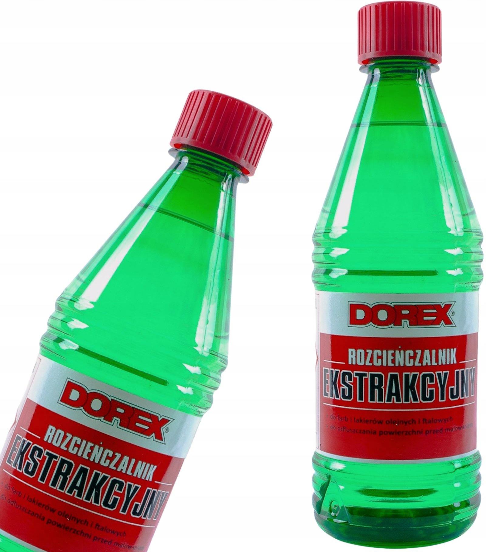 Dorex Rozcieńczalnik Rozpuszczalnik Ekstrakcyjny 0,5L - Opinie i ceny ...