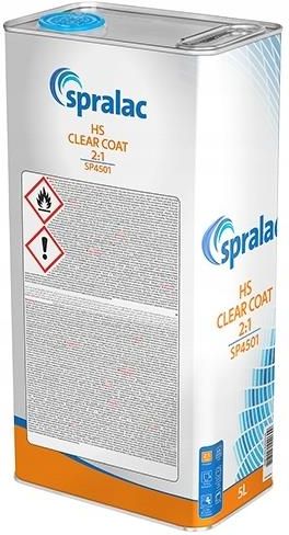 Spralac Lakier Bezbarwny Hs 4501 5L Z utwardzacz Standard - Opinie i ...