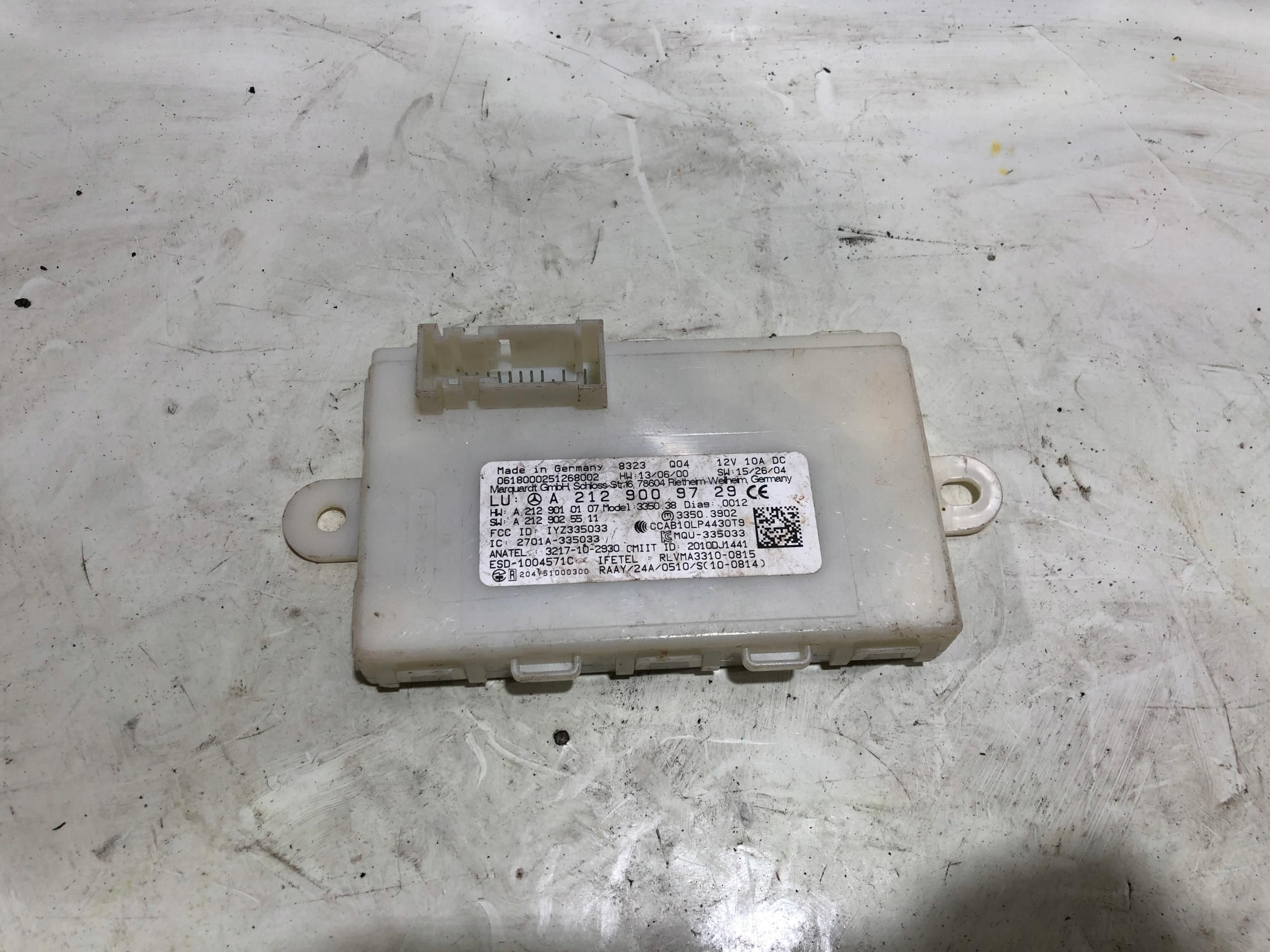 Wyposażenie elektryczne Mercedes Benz Oe Moduł Keyless Go Mercedes W166 ...