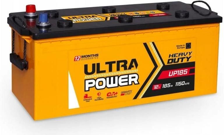 Megatex Akumulator Ultra Power 12V 185Ah 1150A Mocna Ukrai Up 185 ...