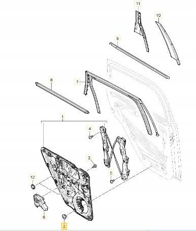 Porsche Oe Klip Podnośnik Szyby Tył Cayenne Ii 95853148500 - Opinie i ...