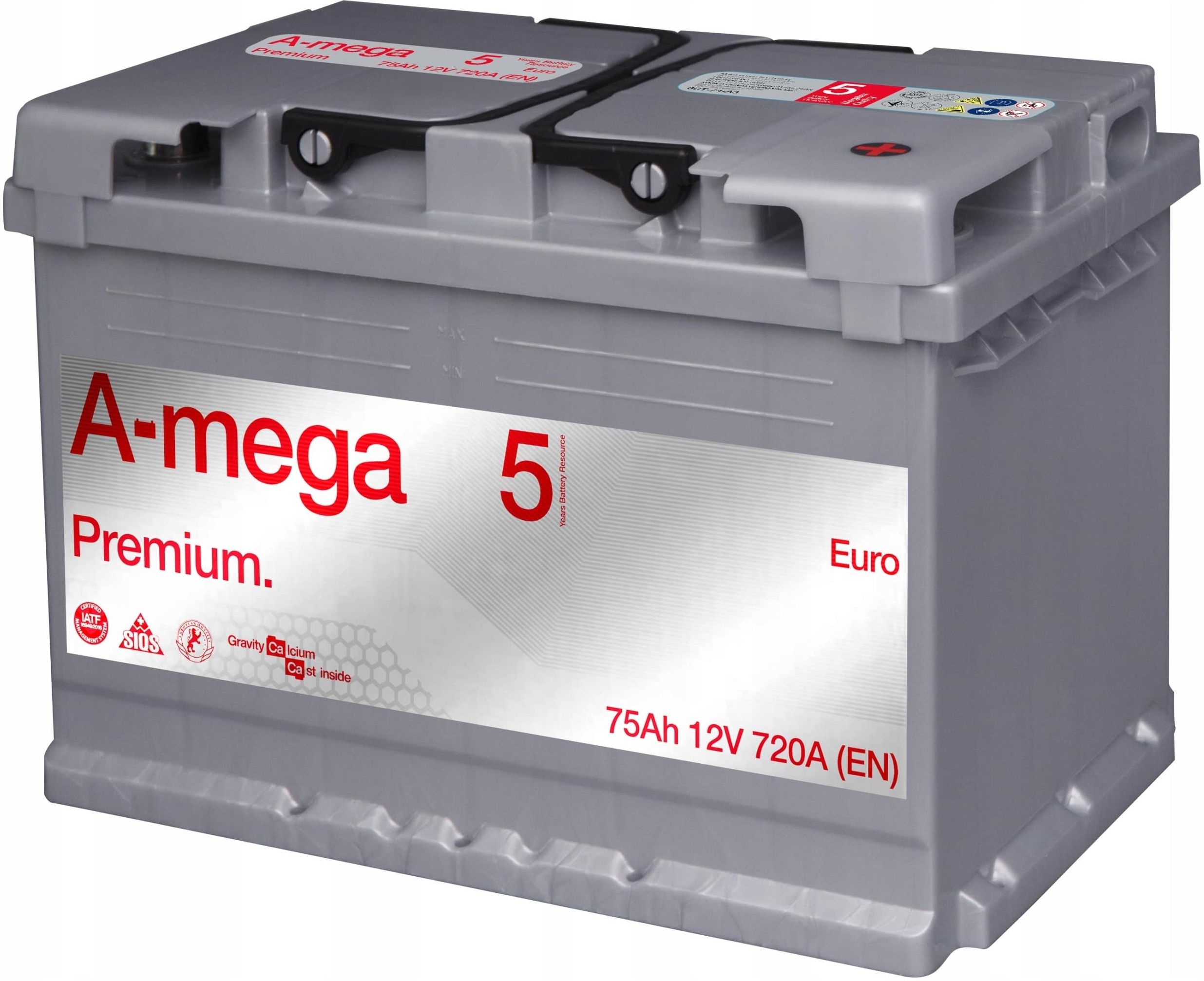 Amega Akumulator Ultra M7 75Ah 790A P Plus 6Ct 75 A3 - Opinie i ceny na ...