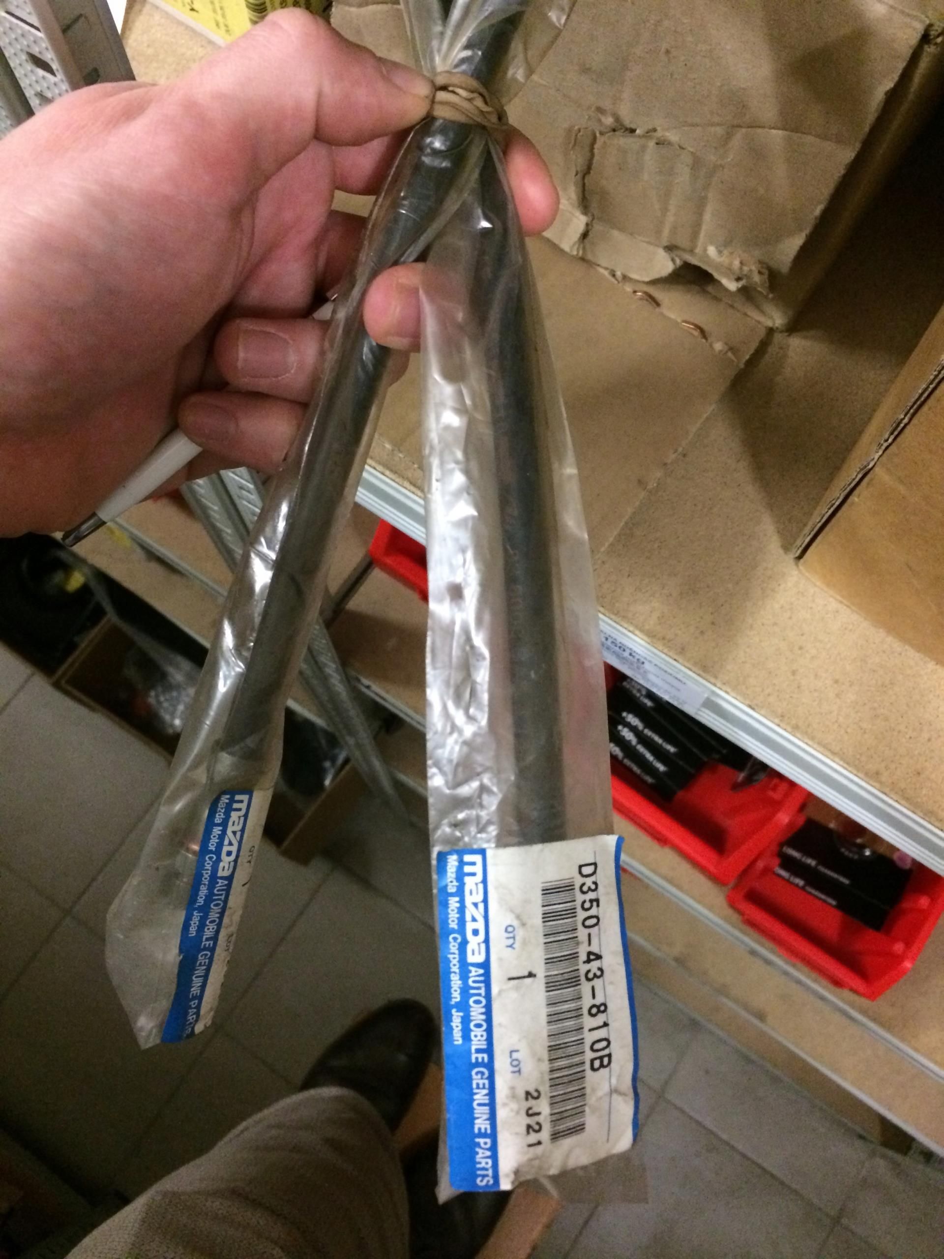 Mazda Oe Przewód Hamulcowy Tylny Mazda 2 Dy Oryginał D350 43 810B ...